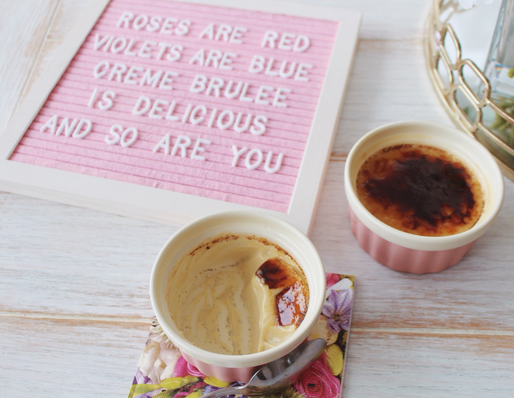 Crème Brûlée | Easy, Delicious, 4 Ingredient Recipe! – ladolcelisa